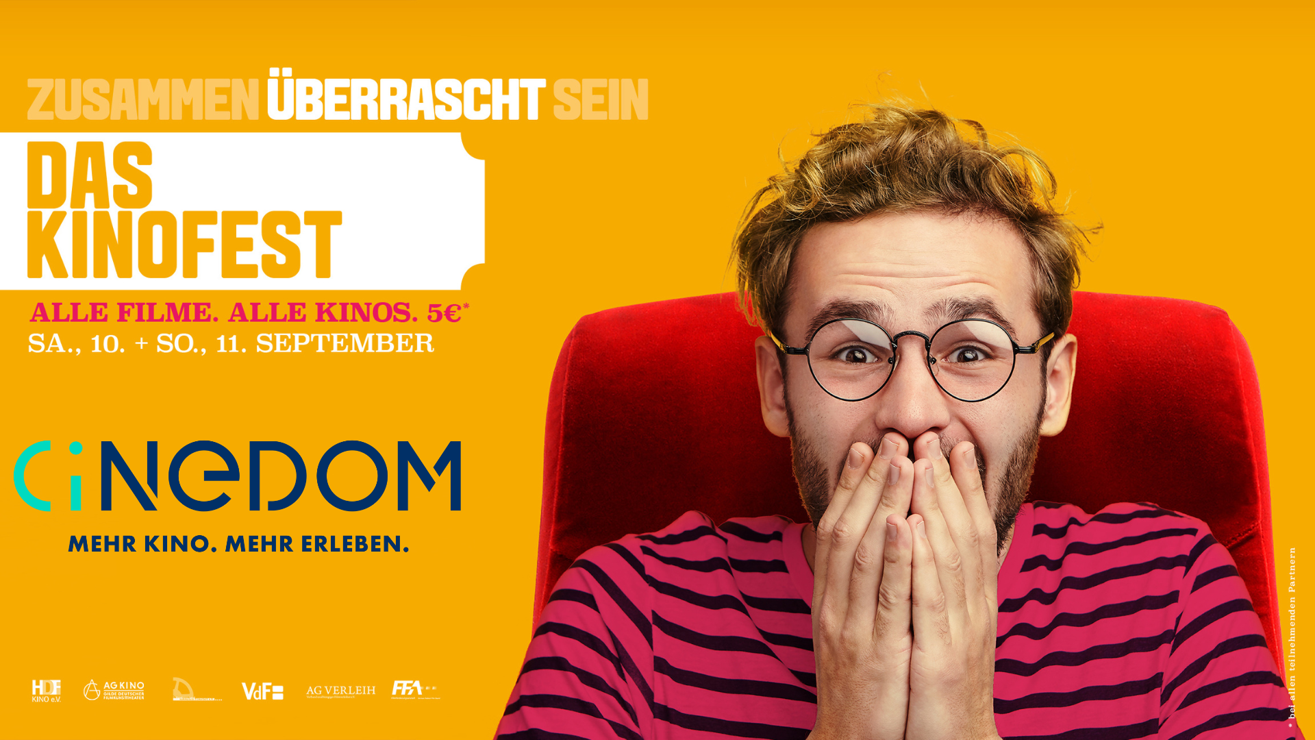 Kinofest 2022: Cinedom sorgt mit großem Filmprogramm und Aktionen für Event-WochenendeKinofest ...